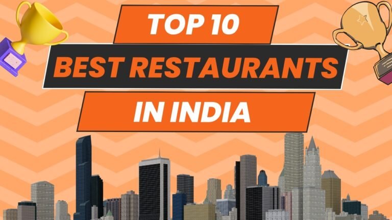 Top 10 Best Restaurants in India, According To La Liste