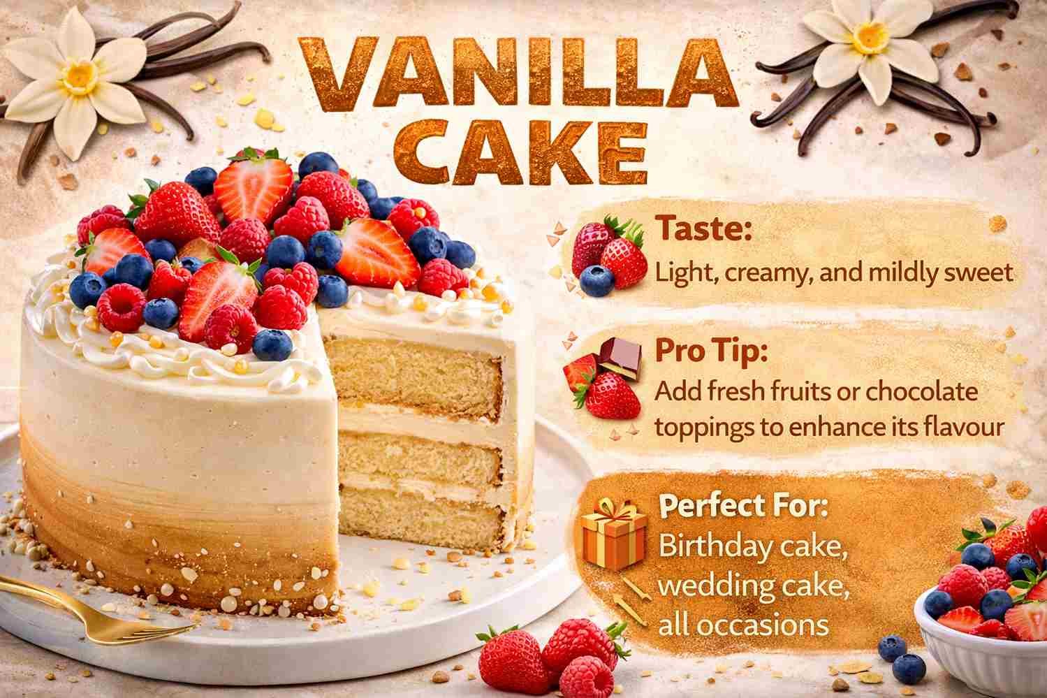 50+ Best Cake Flavours in India for Every Occasion